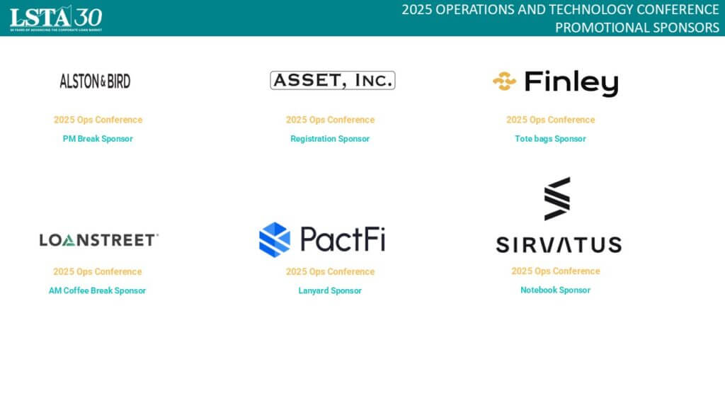 Investing in the U.S. Corporate Loan and CLO Markets Conference - LSTA Events