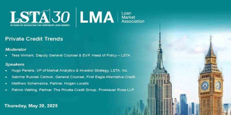 2025 LSTA and LMA New York Joint Conference - LSTA Events